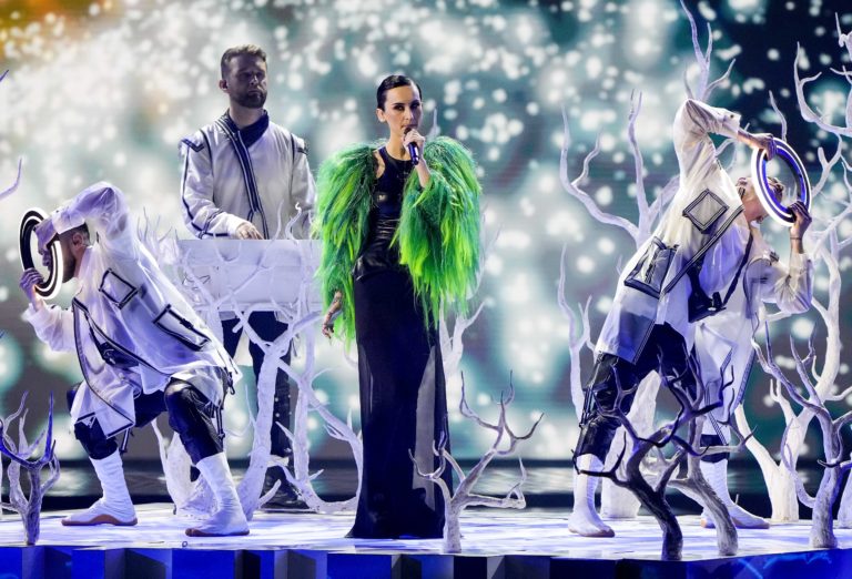 Ukraine's Go_A making it through to this weekend's Eurovision final in ...