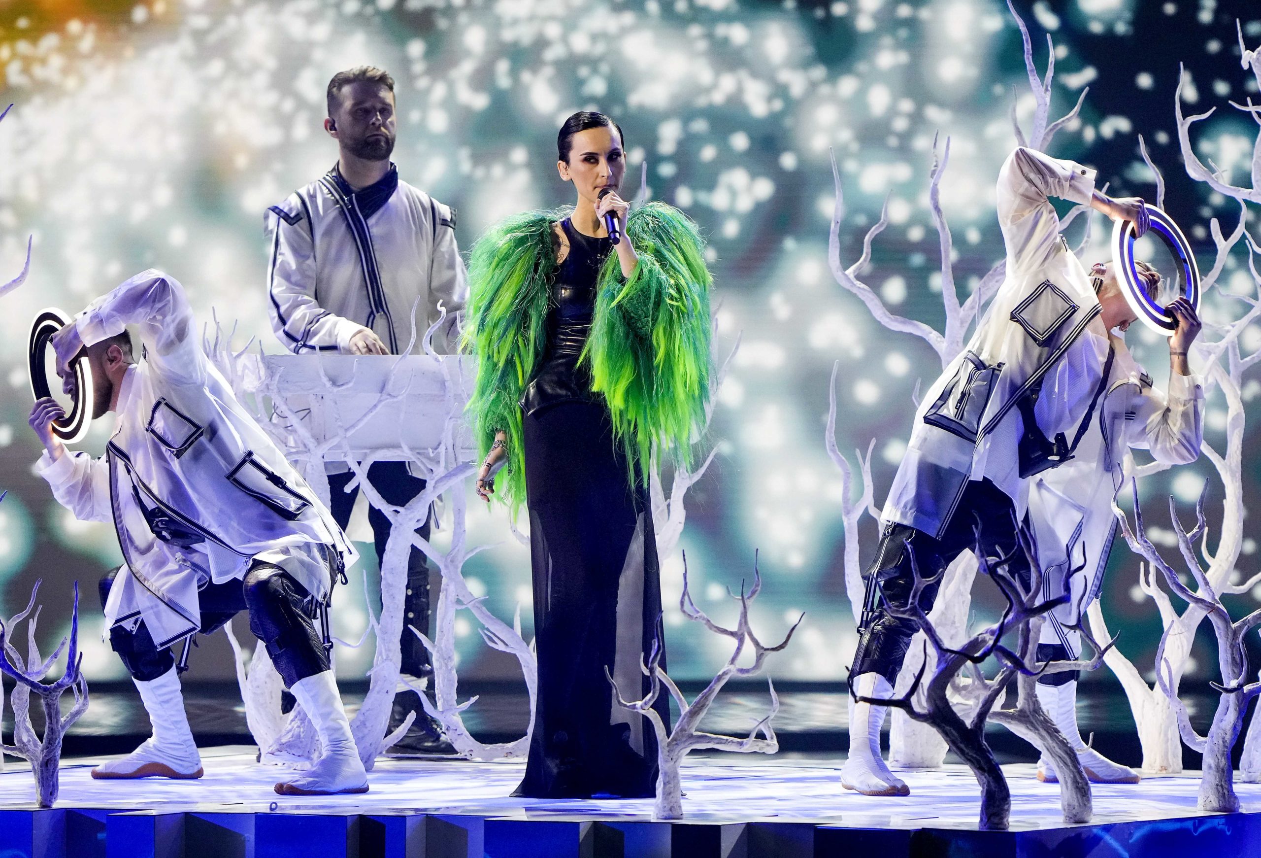 Ukraine's Go_A making it through to this weekend's Eurovision final in ...